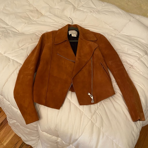3.1 Phillip Lim | Jackets & Coats | Philip Lim Orange Suede Jacket ...